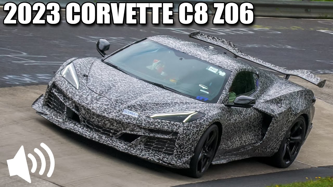 2023 CORVETTE C8 Z06 Z07 TESTING AT THE NÜRBURGRING! | RingTube