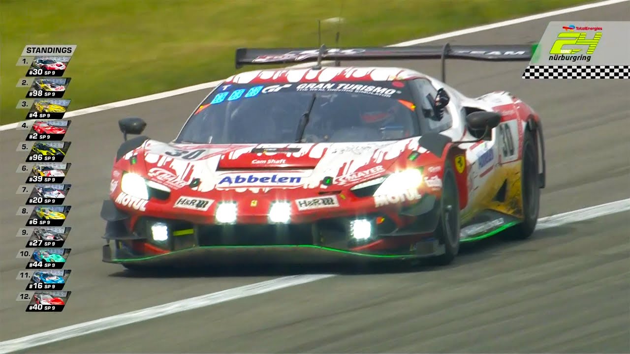 Team Frikadelli Ferrari 296 Gt3 Wins The 2023 Nürburgring 24h Race