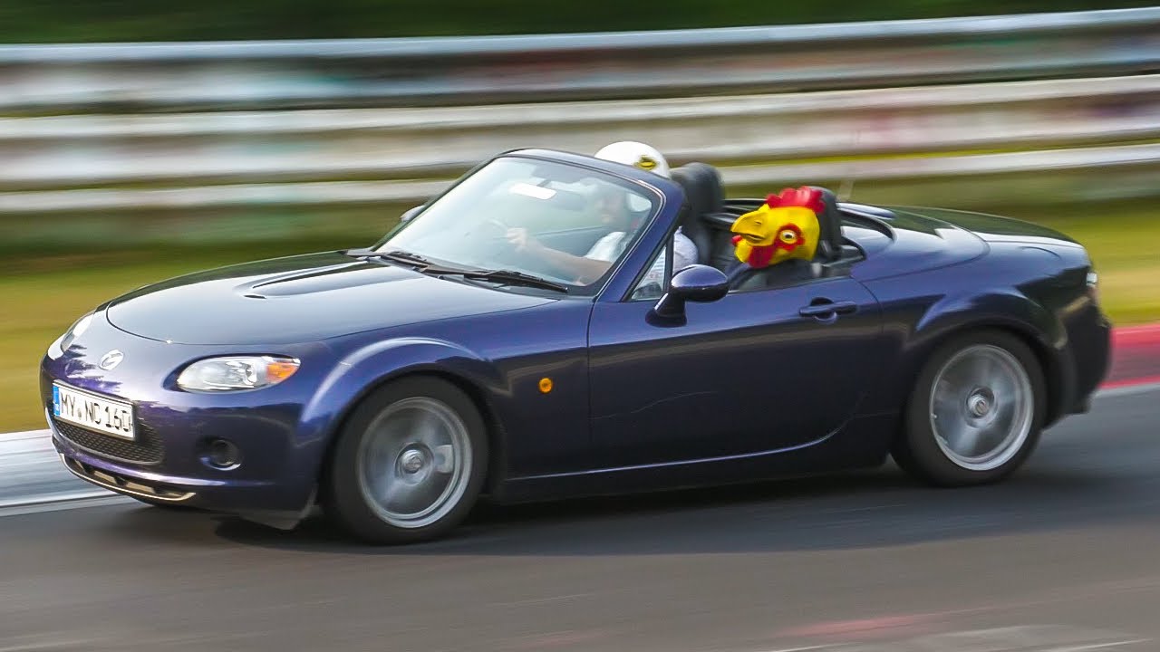 BEST OF MAZDA MX5 MIATA Nürburgring Compilation! Touristenfahrten ...
