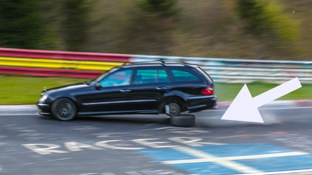 NÜRBURGRING TECHNICAL Defects Compilation ENGINE BLOW UP, BRAKE Failure ...