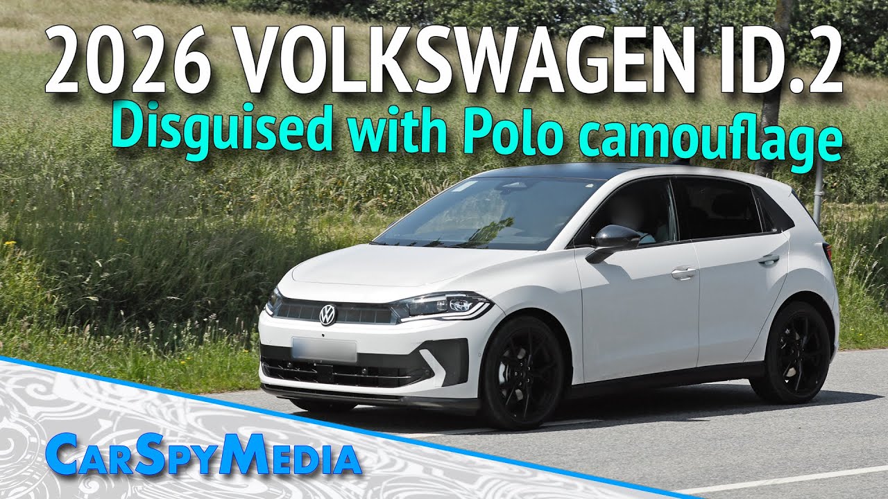 2026 Volkswagen ID.2 Prototype Entry-Level Compact Electric Car ...