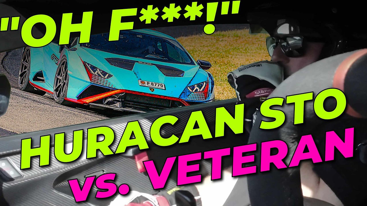 Nürburgring Veteran LOSES it in modified Huracan STO | RingTube